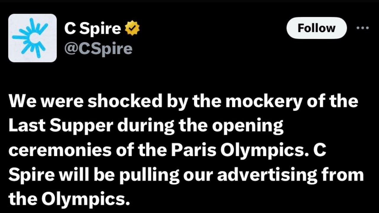 C Spire pulls Olympic Ads over mockery of Last Supper - NN News Media